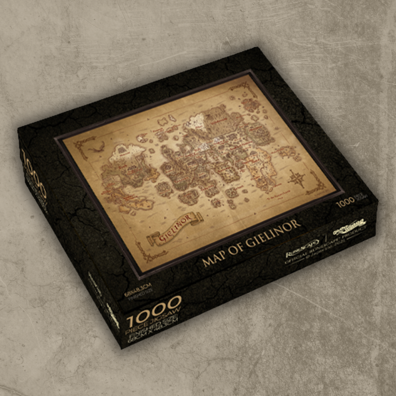 Map of Gielinor Jigsaw – Official RuneScape Merchandise Store