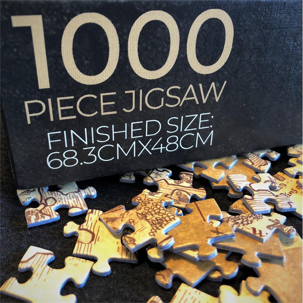 Map of Gielinor Jigsaw – Official RuneScape Merchandise Store
